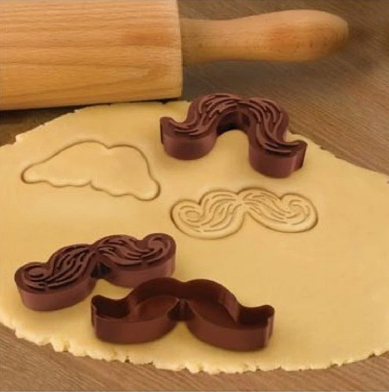 Moustache Cookie Cutters - Kiwicakes - Cake Decorating Supplies Whangarei