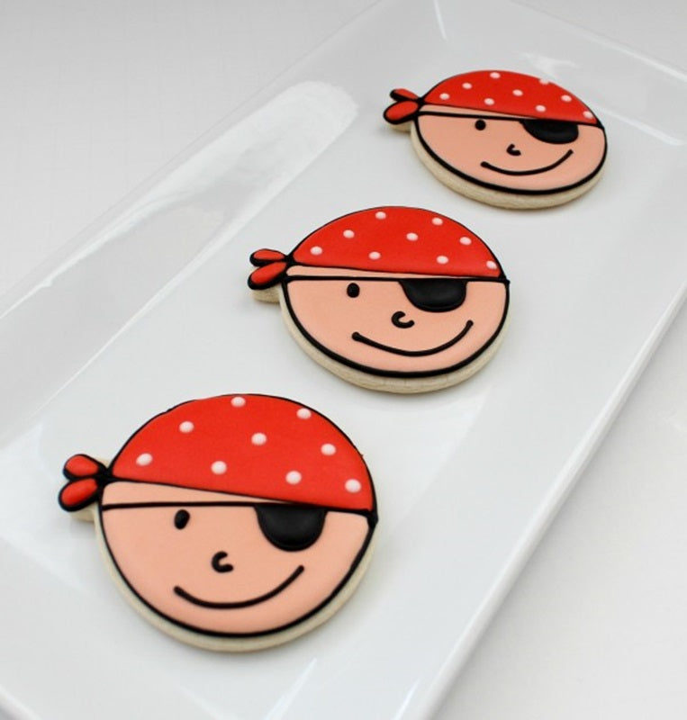 Pirate Cookie Cutters - Kiwicakes - Cake Decorating Supplies Whangarei