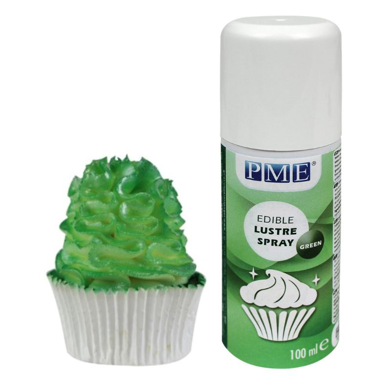 PME Edible lustre spray Green 100ml (North Island Urban Delivery ONLY ...
