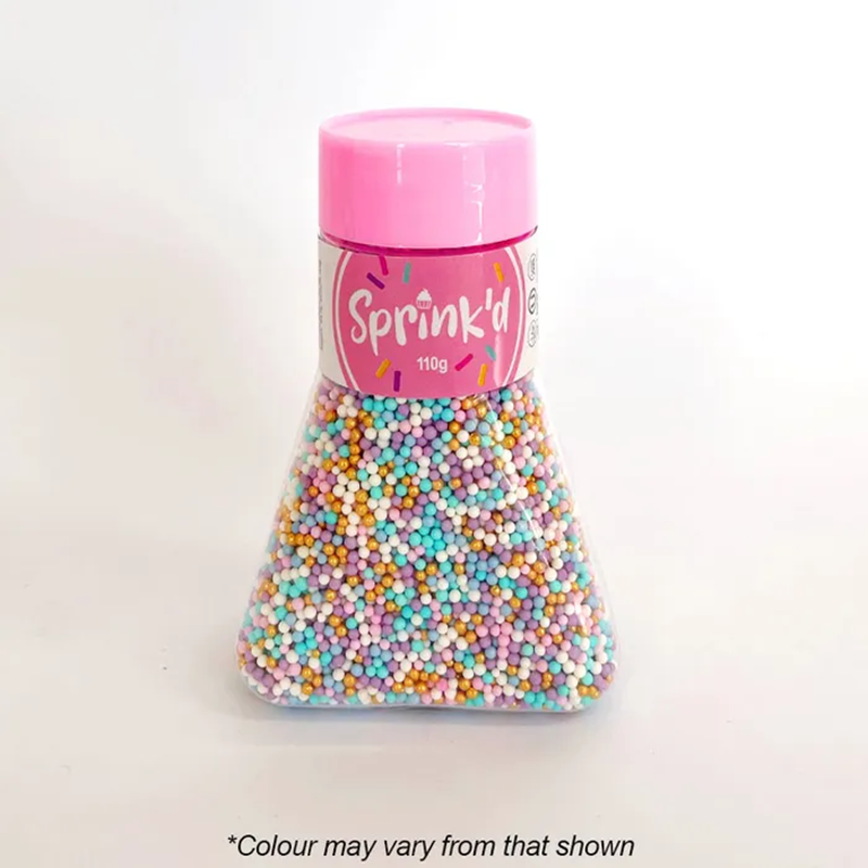 Princess and Posy 2mm sprinkle mix 110g - Kiwicakes