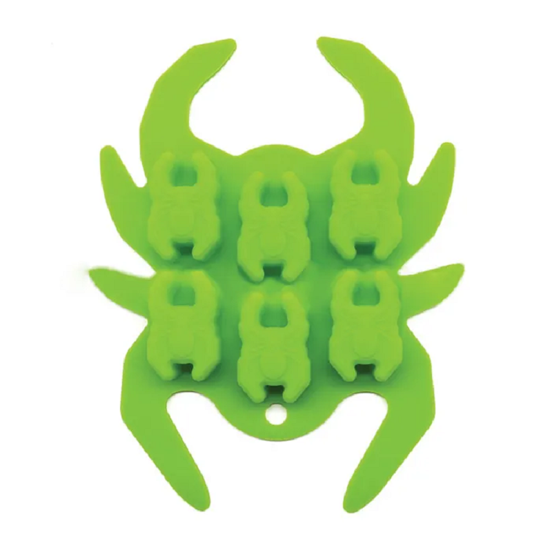 Spiders 6 cavity silicone bite size mould - Kiwicakes