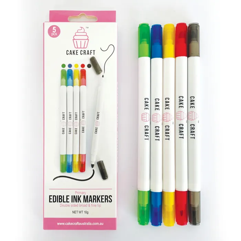 Marker pens edible ink Bright Colours - Kiwicakes