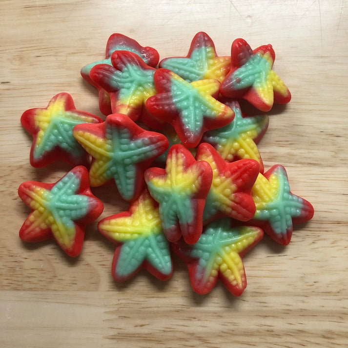Starfish Gummy Candy lollies - Kiwicakes