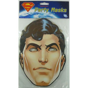 Superman party masks (8) - Kiwicakes