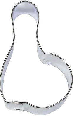 Ten pin bowling pin and ball cookie cutter - Kiwicakes