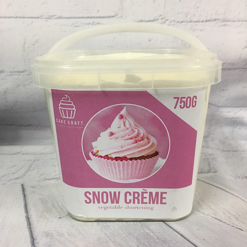 750G Sno Creme Vegetable shortening - Kiwicakes