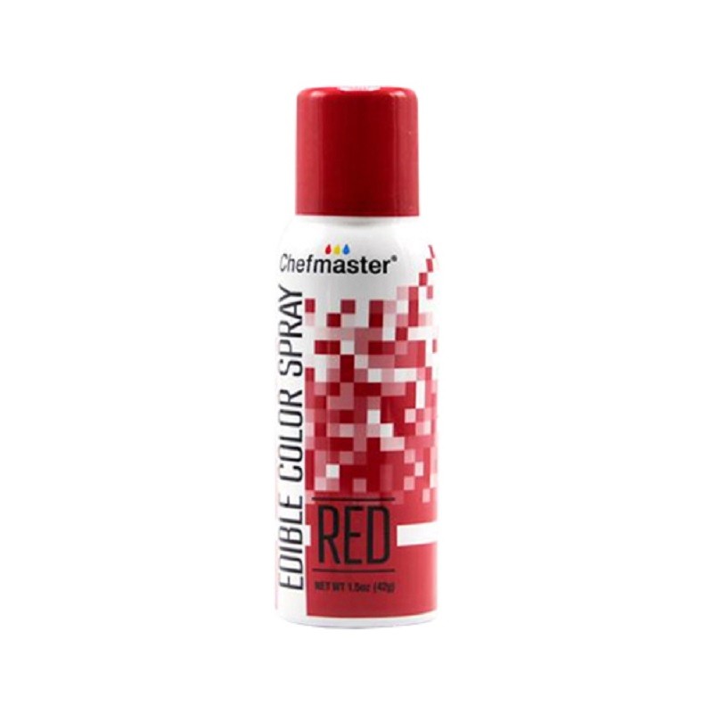 Chefmaster edible colour spray for icing Red (North Island Urban Deliv ...