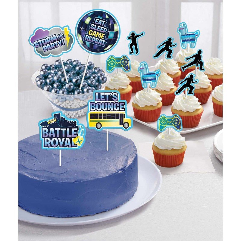 Fortnite Battle Royal cake topper kit - Kiwicakes