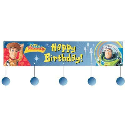 Toy Story Birthday Banner