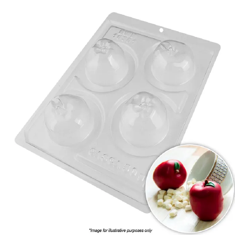 3d apple chocolate mould - Kiwicakes