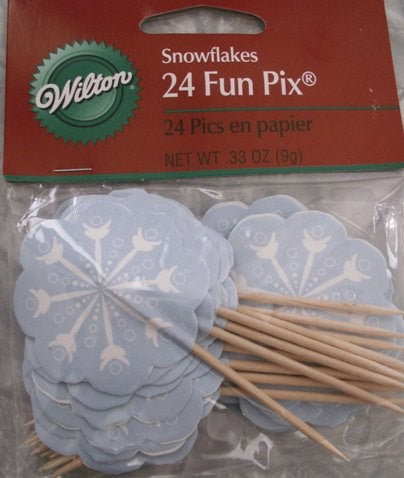 Snowflakes Fun Pix - Kiwicakes